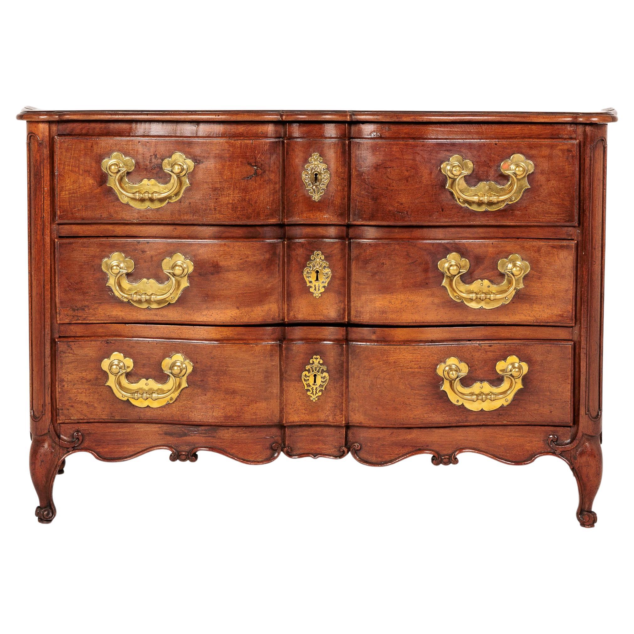 Rare 18th Century Commode with Side Doors Walnut, Rhone Valley, France ...