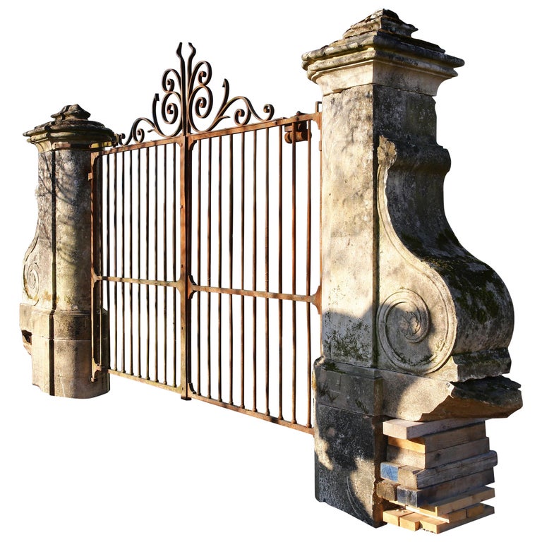 18th Century Gate in Baroque Style at 1stdibs