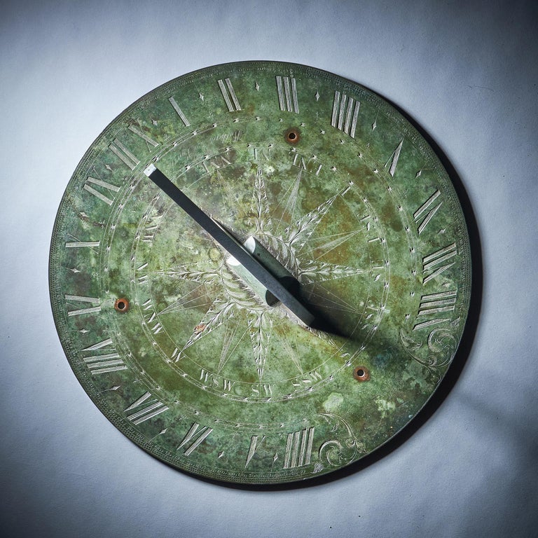 18th Century George III Bronze Sundial by Watkins and Smith London ...