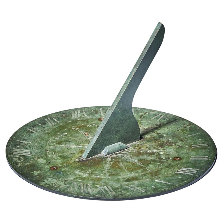 18th Century George III Bronze Sundial by Watkins and Smith London ...