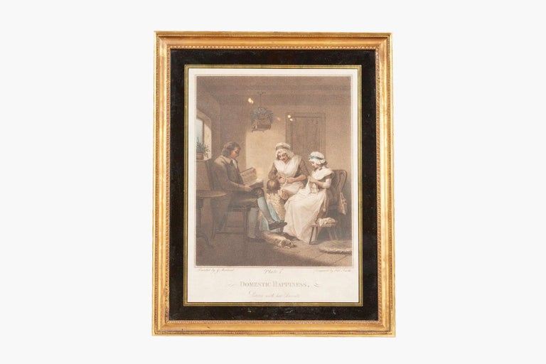 18th Century George III Set of Six Mezzotints Depicting Lucretia For ...