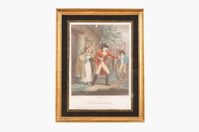 18th Century George III Set of Six Mezzotints Depicting Lucretia For ...