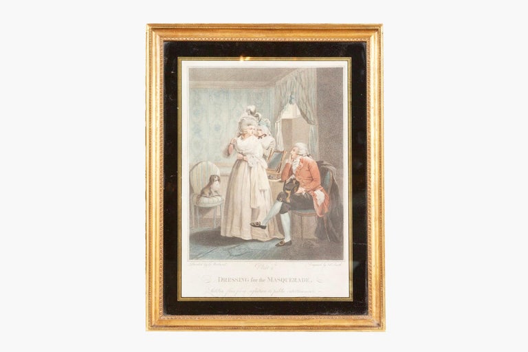 18th Century George III Set of Six Mezzotints Depicting Lucretia For ...