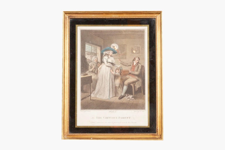 18th Century George III Set of Six Mezzotints Depicting Lucretia For ...