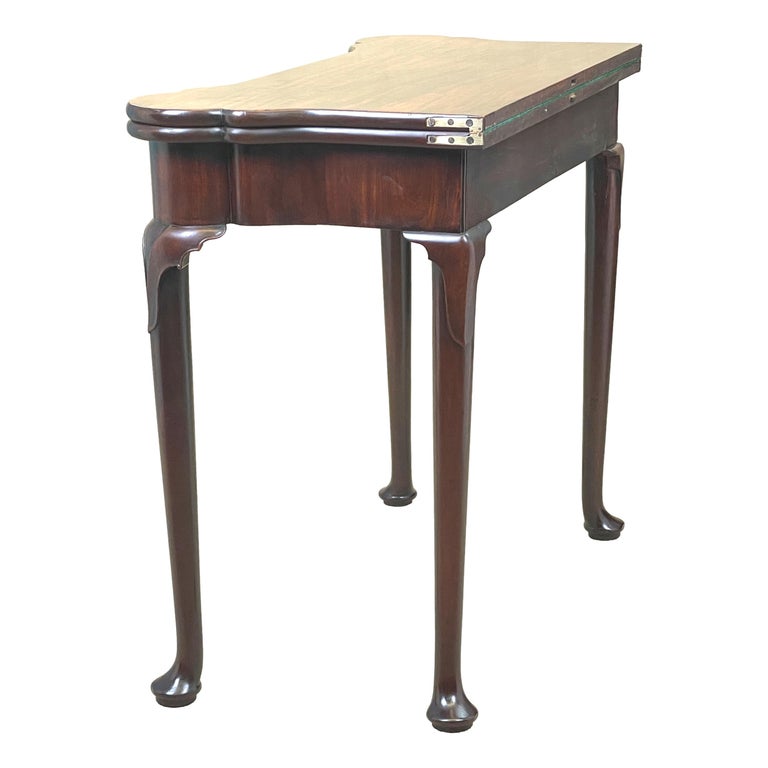 18th Century Georgian Card Table For Sale at 1stDibs