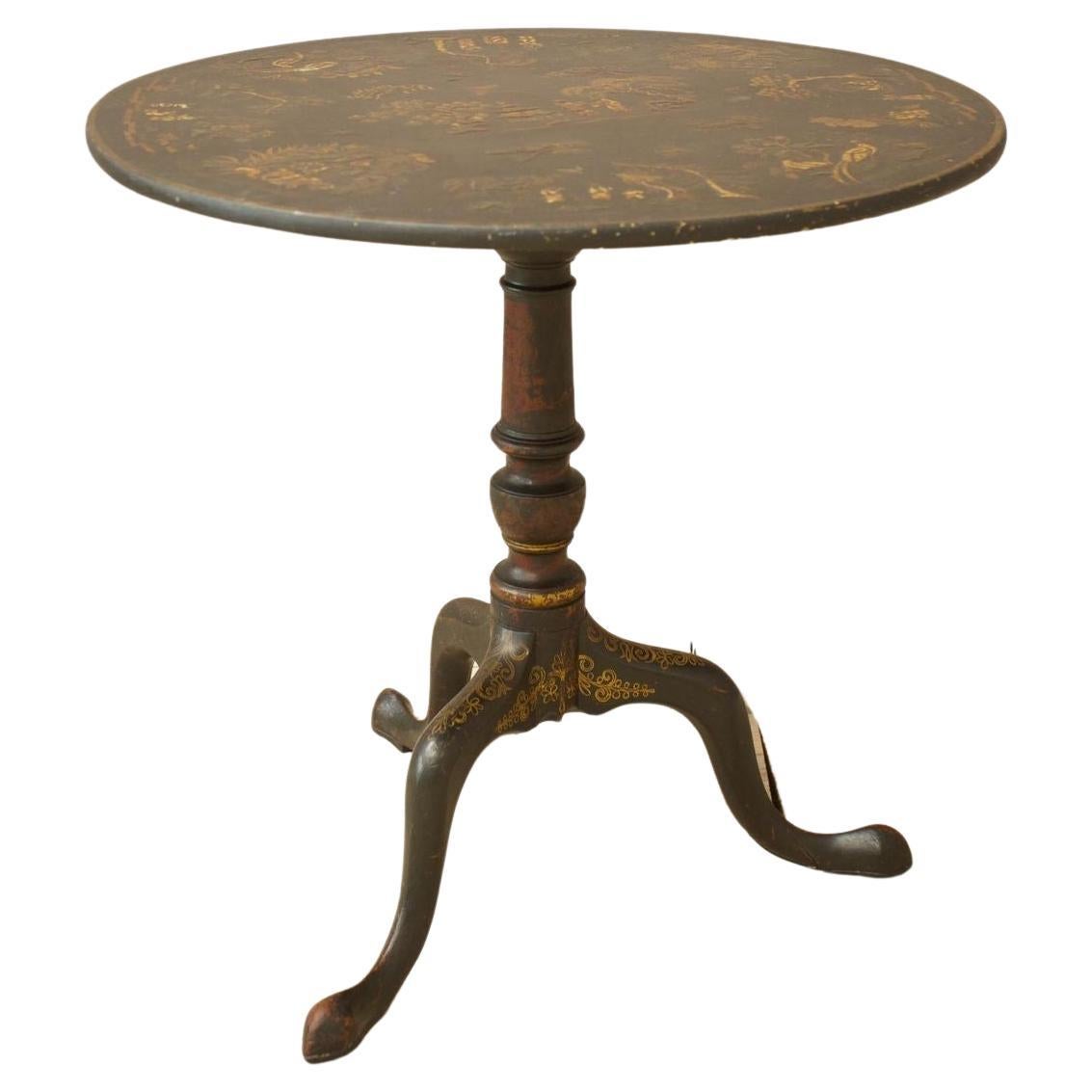 Late 18th Century Mahogany Tilt Table For Sale at 1stDibs