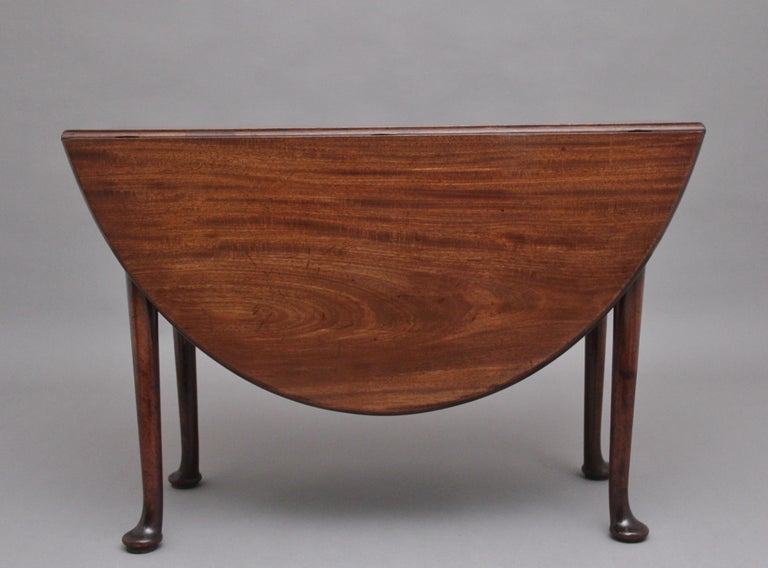 18th Century Georgian Drop Leaf Table For Sale at 1stDibs