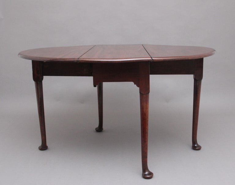 18th Century Georgian Drop Leaf Table For Sale at 1stDibs