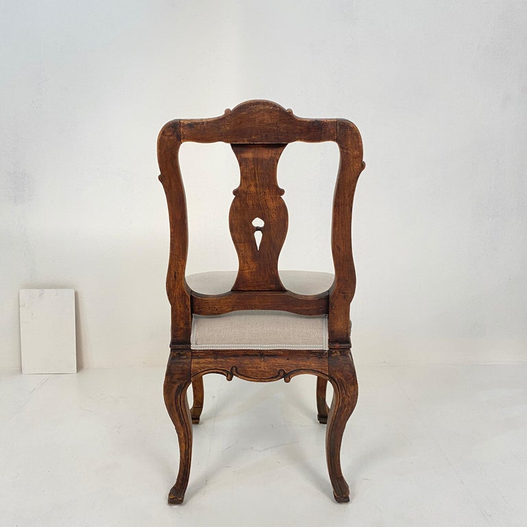 18th Century German Baroque Chair in Carved Walnut, circa 1740 For Sale ...