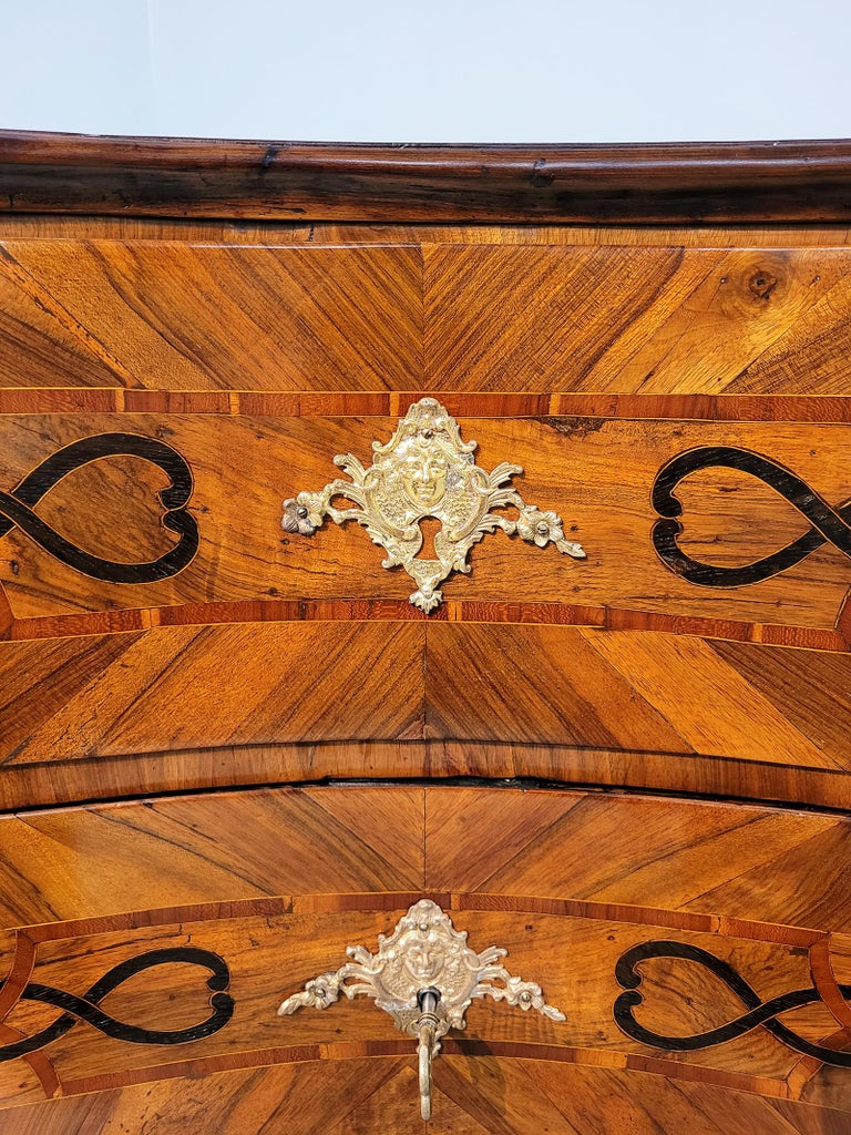 18th Century German Baroque Chest Of Drawers, Special Locking System ...