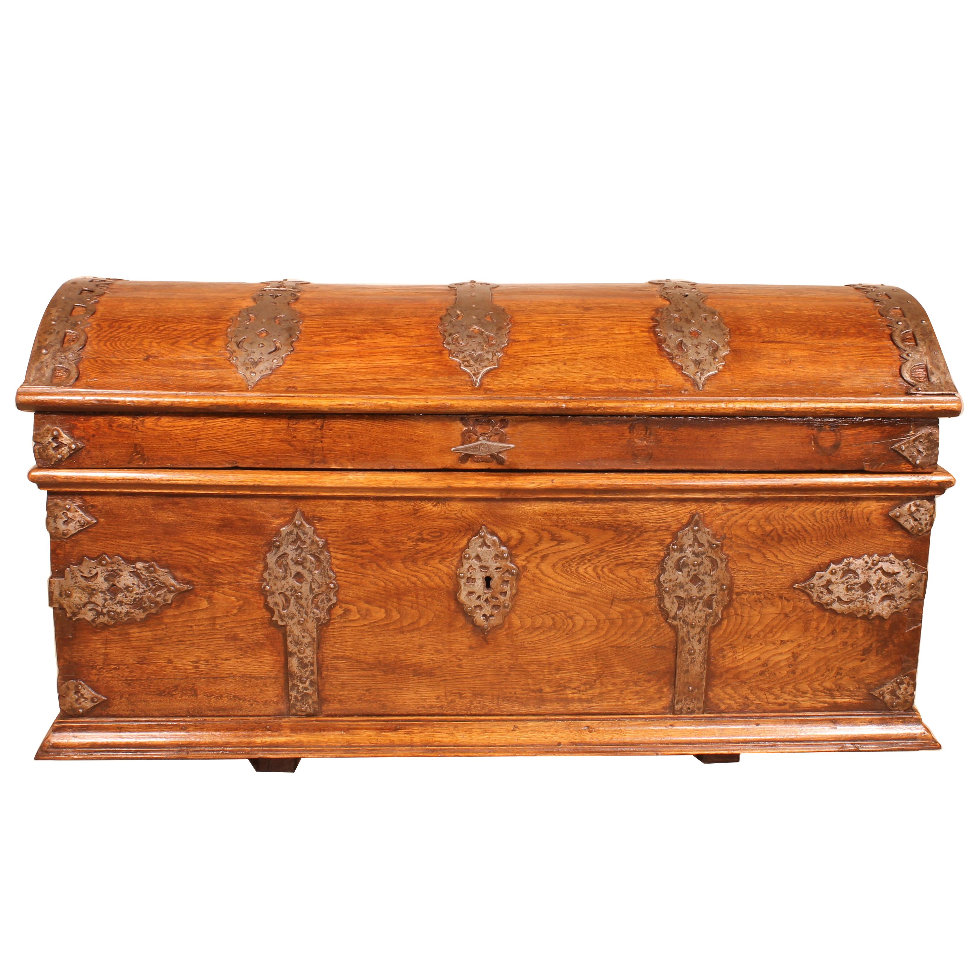 Antique Chest in Black, Germany For Sale at 1stDibs