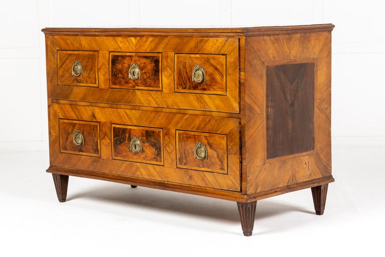 18th Century German Walnut Commode at 1stDibs