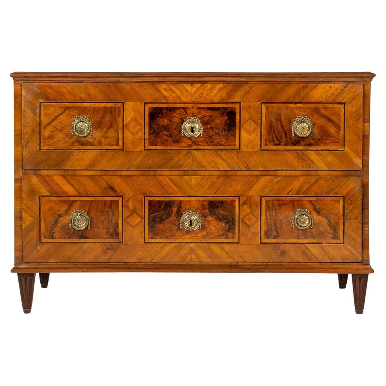 18th Century German Walnut Commode at 1stDibs