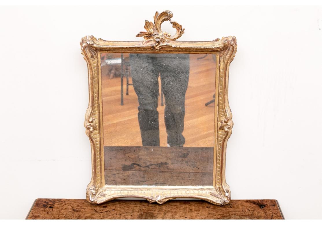 18th Century Gesso And Gilt Wood Mirror For Sale at 1stDibs