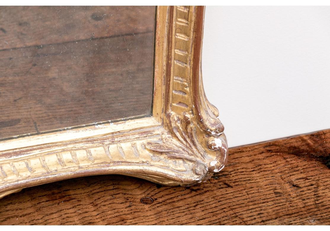 18th Century Gesso And Gilt Wood Mirror For Sale at 1stDibs