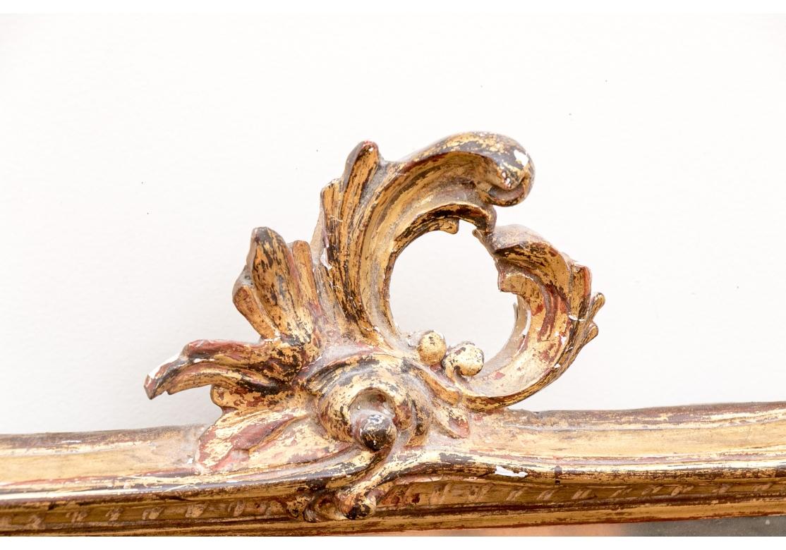 18th Century Gesso And Gilt Wood Mirror For Sale at 1stDibs