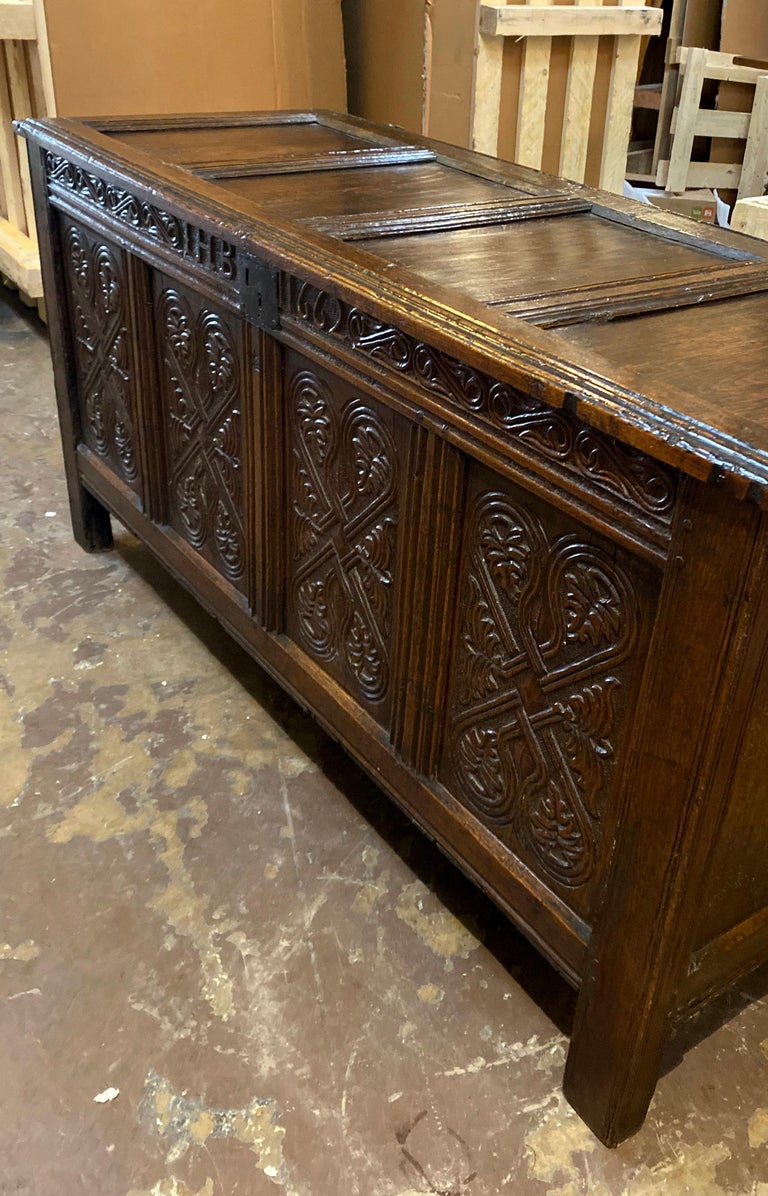 18th Century Gothic Trunk For Sale at 1stDibs