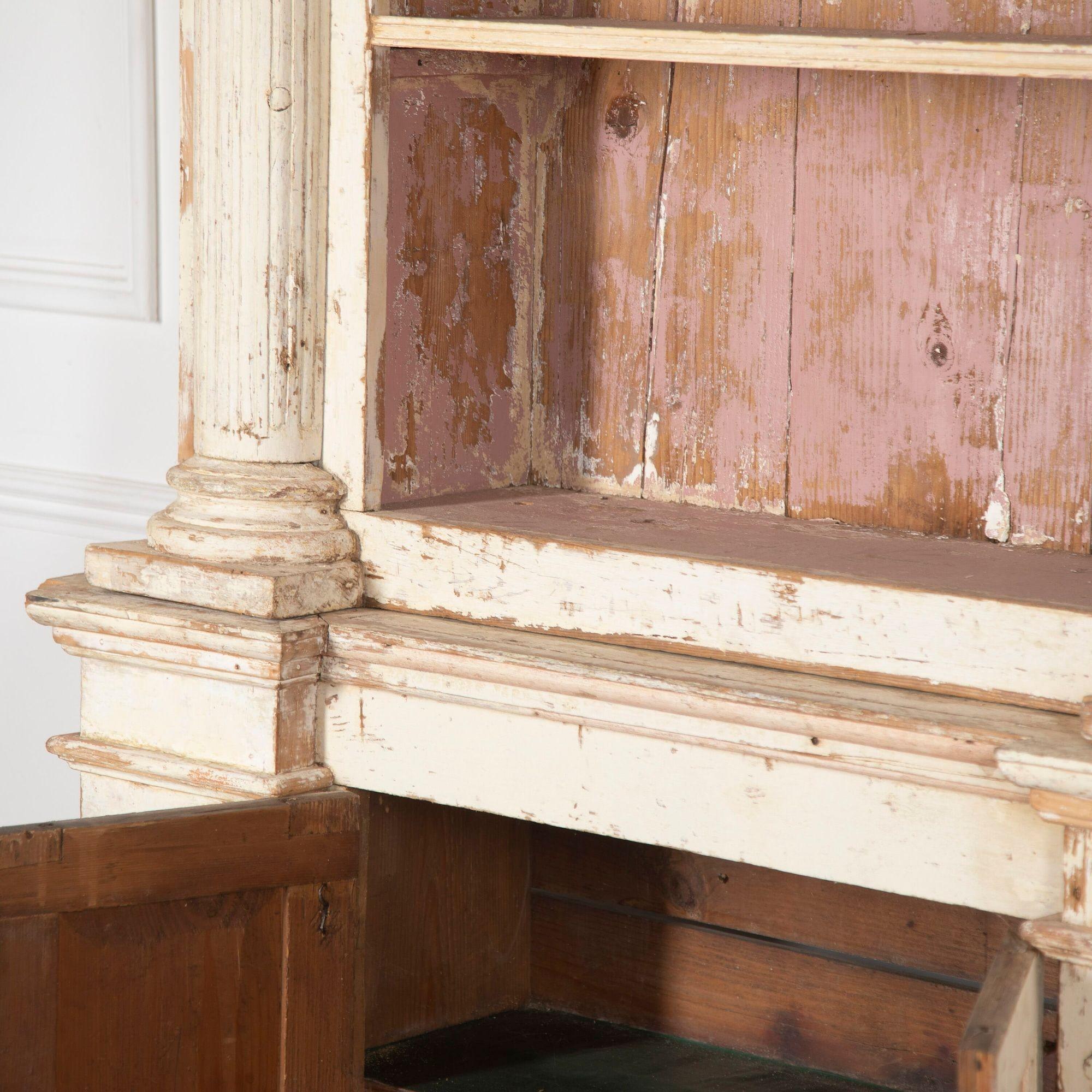 18th Century Grand Scale Italian Bookcase at 1stDibs