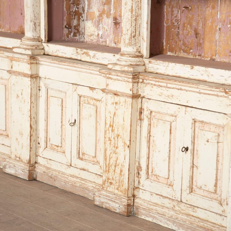 18th Century Grand Scale Italian Bookcase at 1stDibs