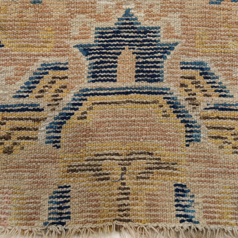 18th Century Imperial Ningxia Chinese Throne Back Cover with Lion Dog ...