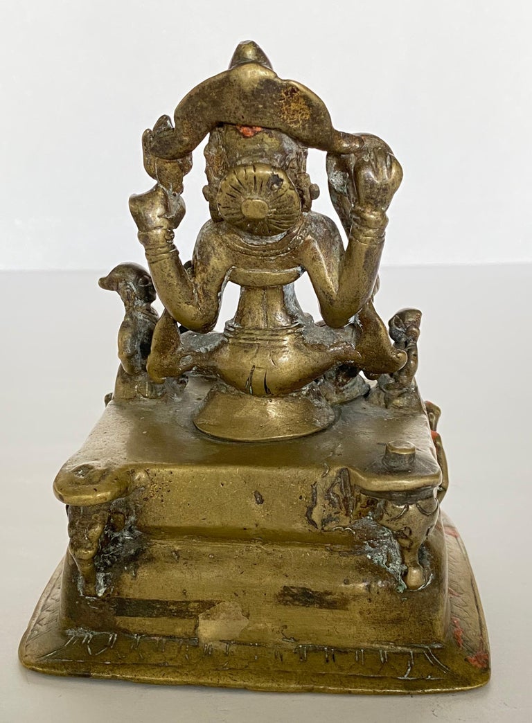 18th Century Indian Bronze of the Goddess Durga For Sale at 1stDibs