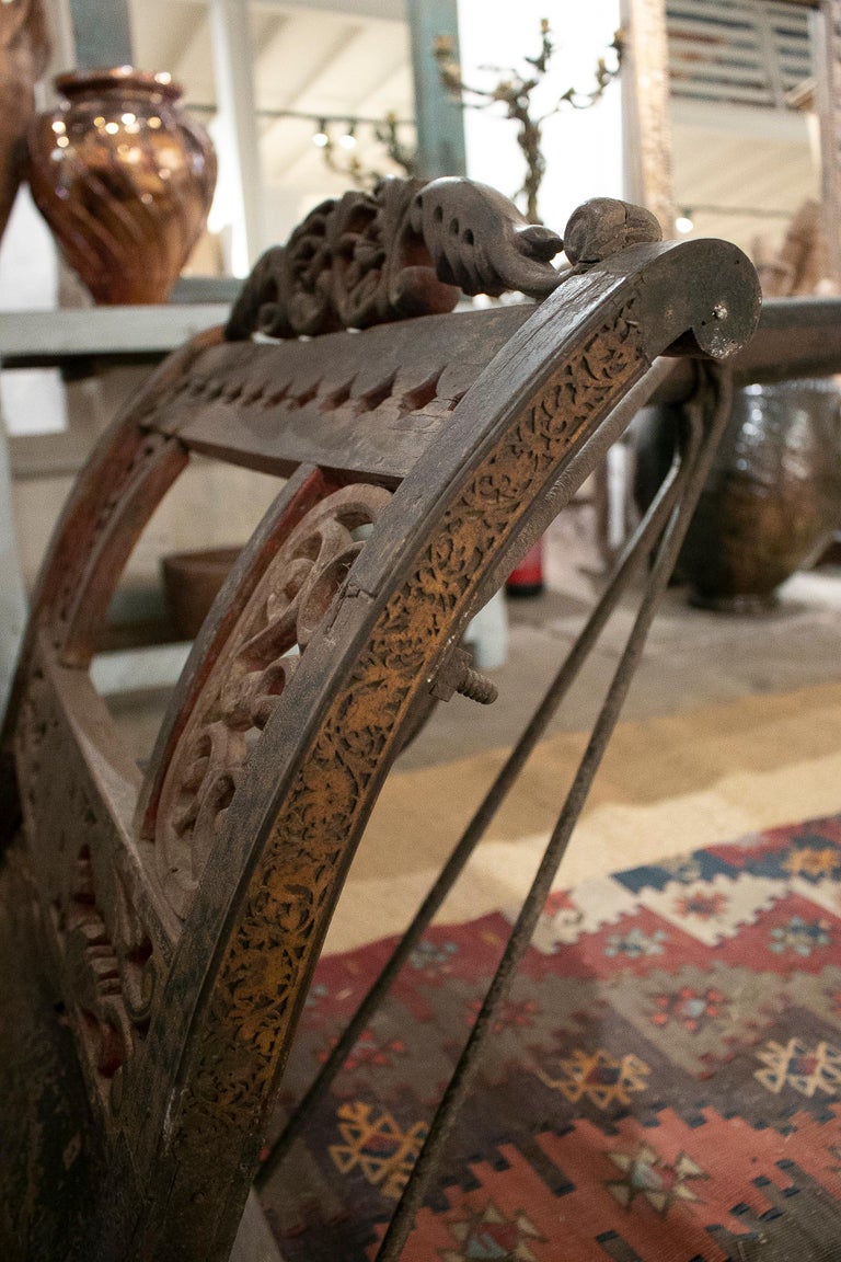 Indian Victorian Empire Decorated Palanquin Litter at 1stDibs