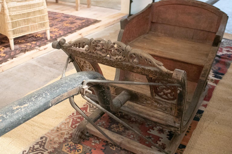 Indian Victorian Empire Decorated Palanquin Litter at 1stDibs