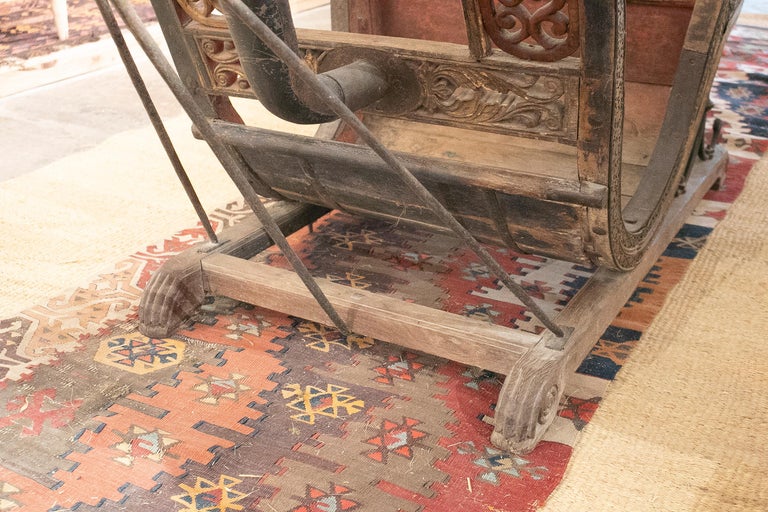 Indian Victorian Empire Decorated Palanquin Litter at 1stDibs