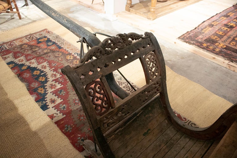 Indian Victorian Empire Decorated Palanquin Litter at 1stDibs