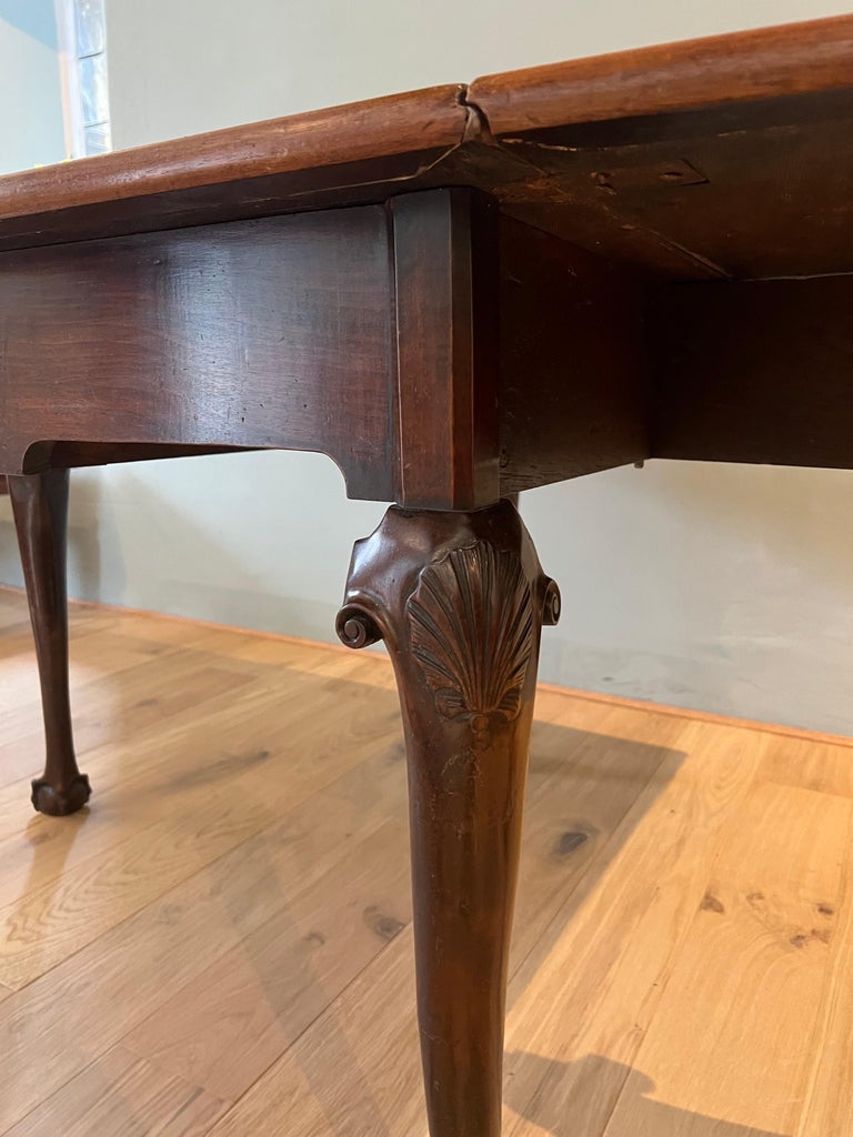 18th Century Irish Cuban Mahogany Gate-Leg Dining Room Table For Sale ...
