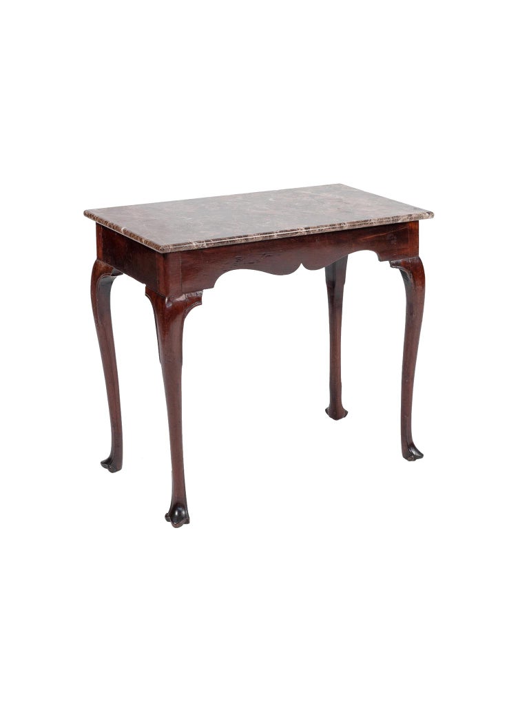 18th Century Irish Marble-Top Console Table For Sale at 1stDibs