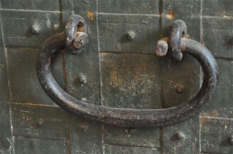 18th Century Iron Nuremberg Strong Box, Trunk at 1stDibs