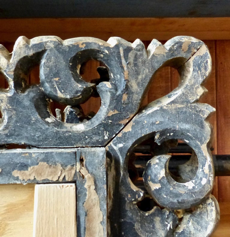 18th Century Italian Baroque Hand Caved Wooden Gilded Framed Mirror at ...