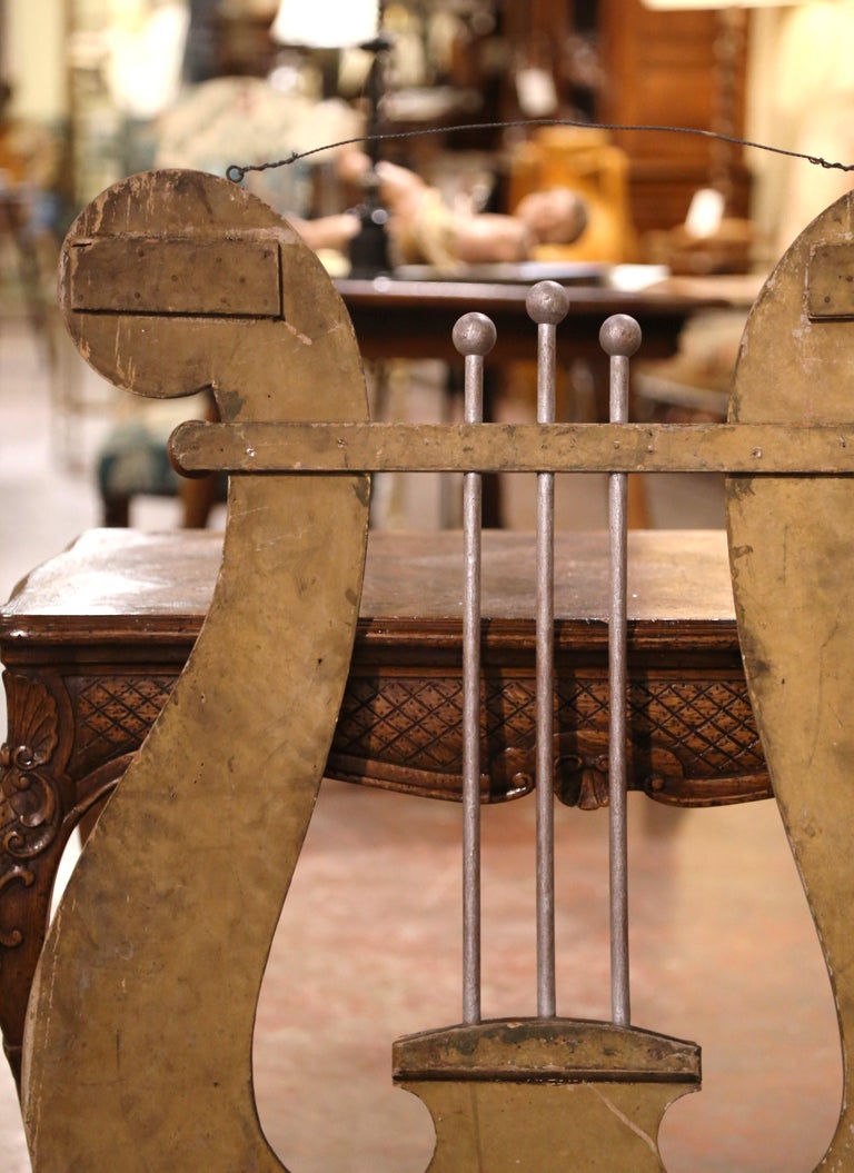 18th Century Italian Carved Giltwood, Silvered and Painted Decorative ...