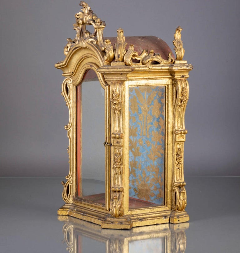 18th Century Italian Ecclesiastical Showcase For Sale at 1stDibs