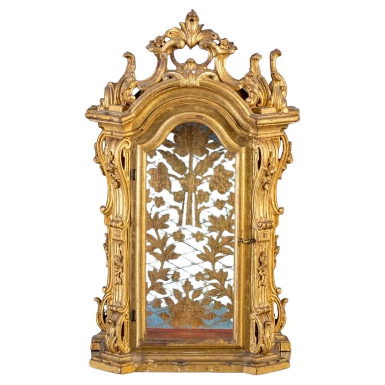 18th Century Italian Ecclesiastical Showcase For Sale at 1stDibs