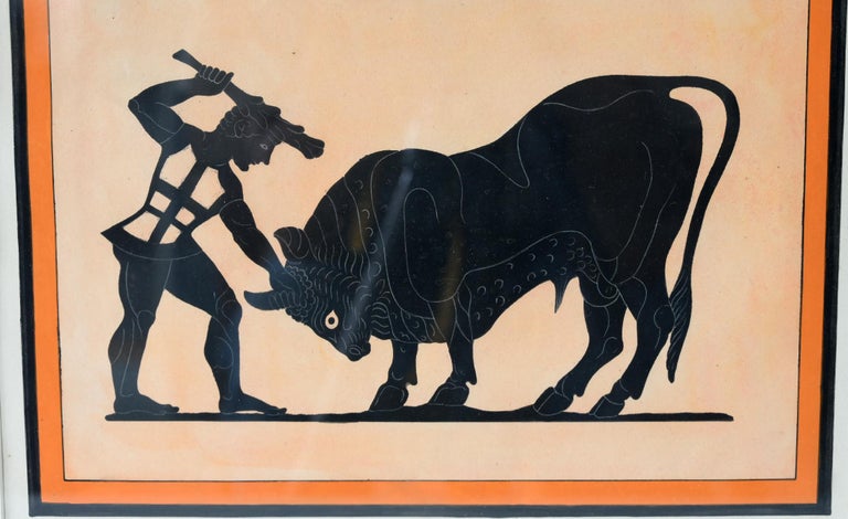 18th Century Italian Engraver Outline Etching Etruscian Italy For Sale ...