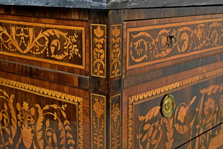 18th Century, Italian Neoclassical Inlaid Wood Chest of Drawers For ...