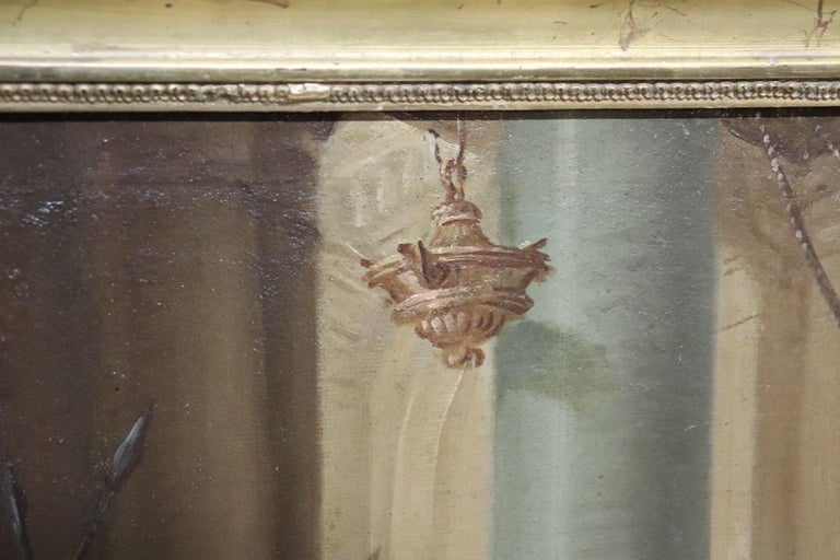 18th Century Italian Oil Painting on Canvas the Flagellation of Jesus ...