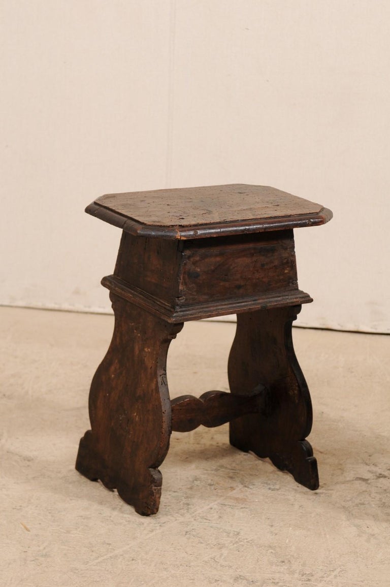 18th Century Italian Renaissance Style Small Wood Tables or Stools at ...