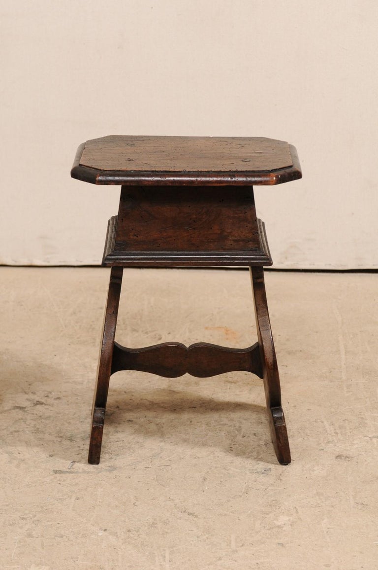 18th Century Italian Renaissance Style Small Wood Tables or Stools at ...
