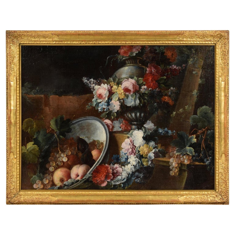 18th Century, Italian Still Life by Michele Antonio Rapos at 1stDibs