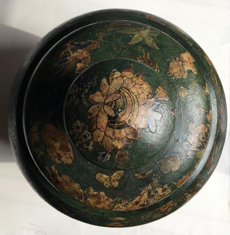 18th Century Italian Terracotta Chinoiserie Vase, circa 1770 at 1stDibs