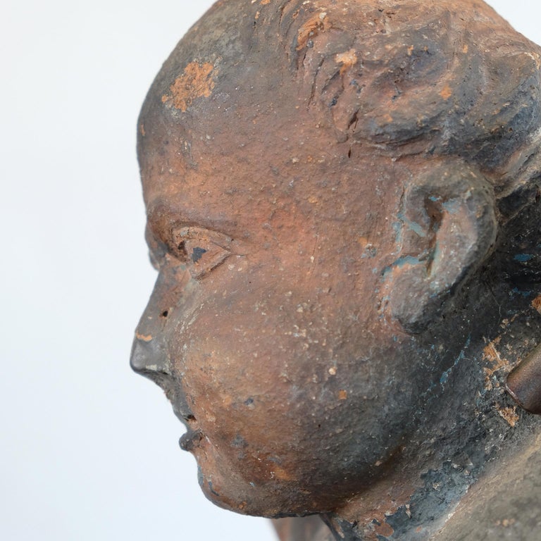 18th Century Italian Terracotta Putto Rococo Architectural Putti, Art ...