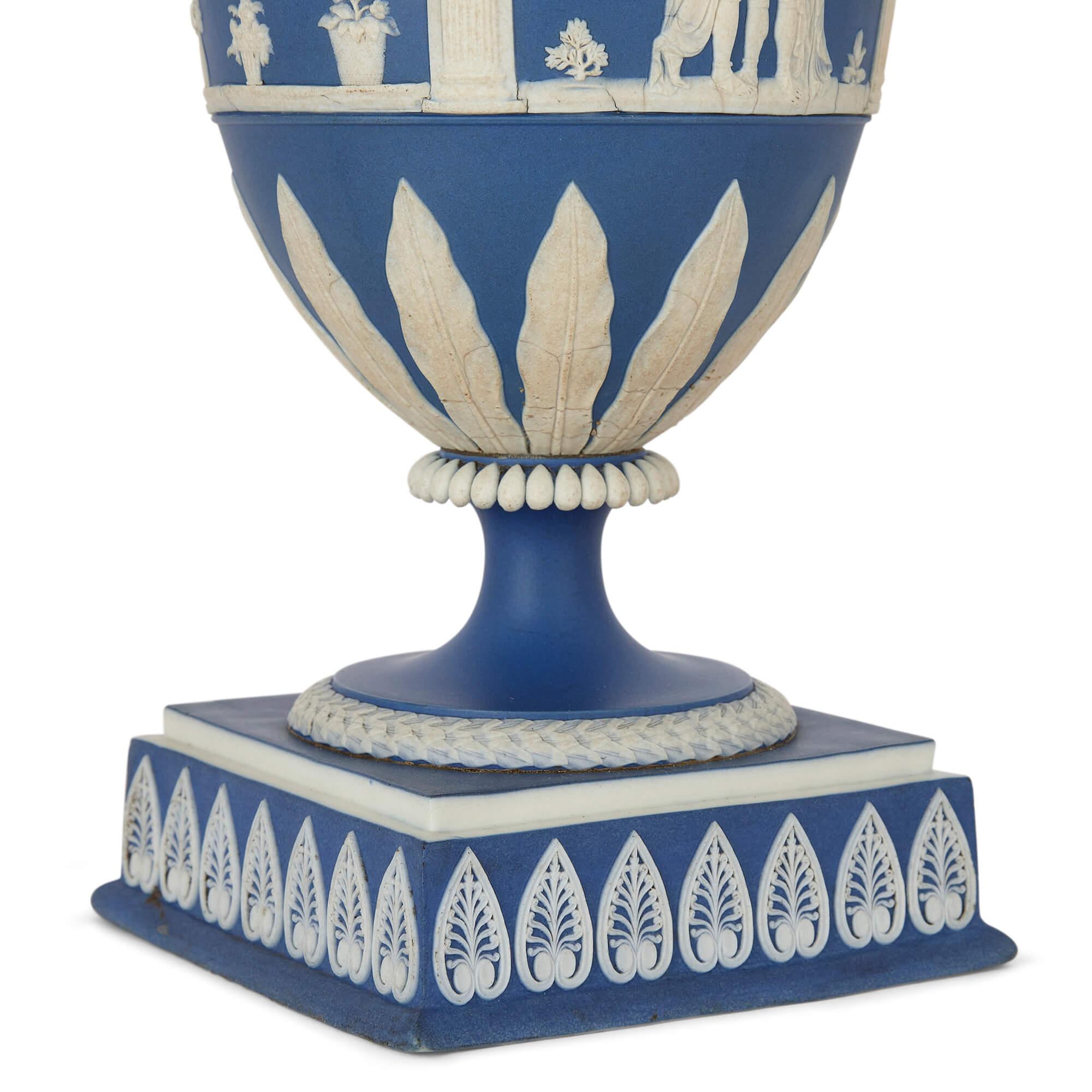 18th Century Jasperware Classical Greek-Style Vase by William Adams For ...