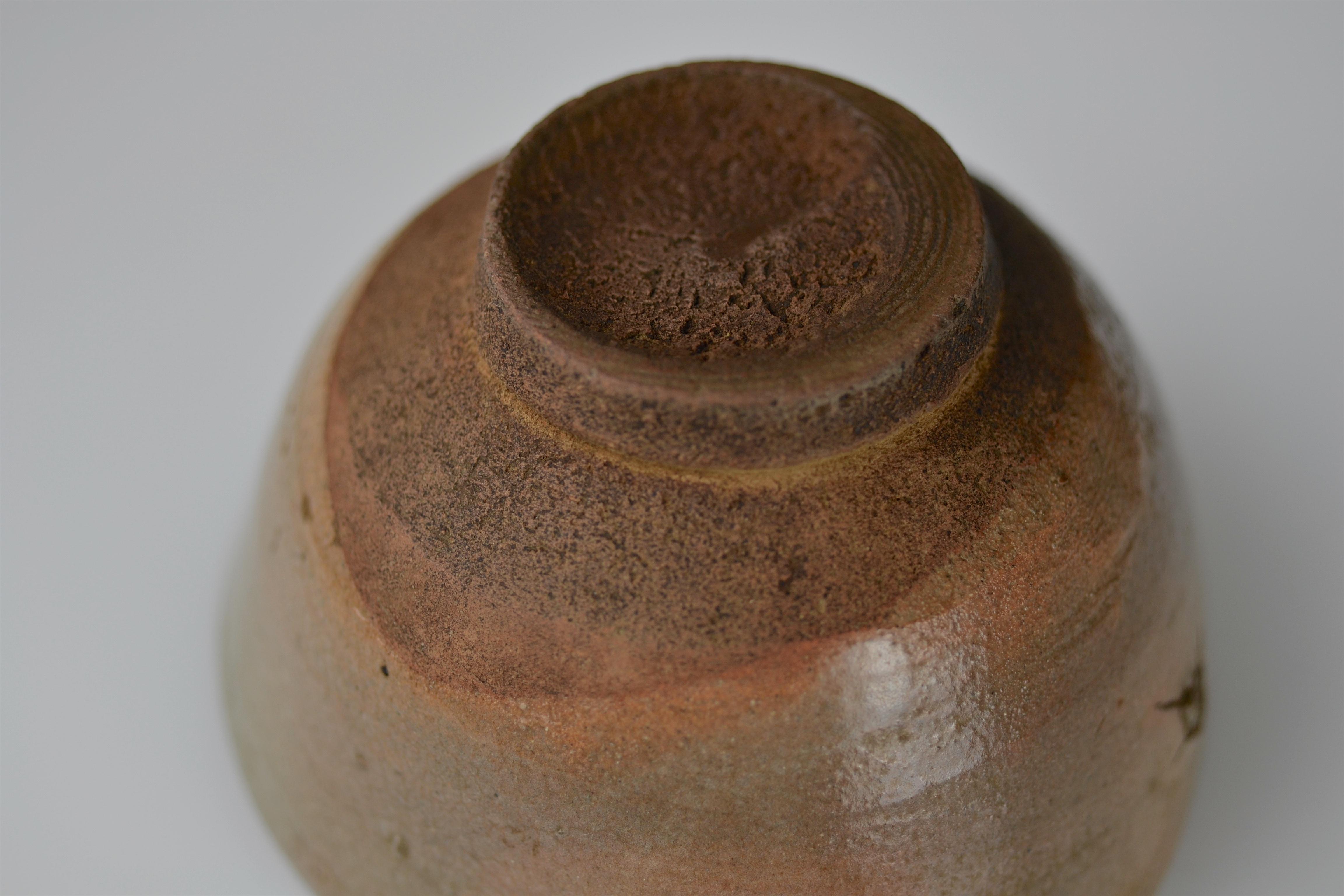 18th Century Karatsu Tea Bowl with Rare 'Stone Explosion' 'Ishihaze ...