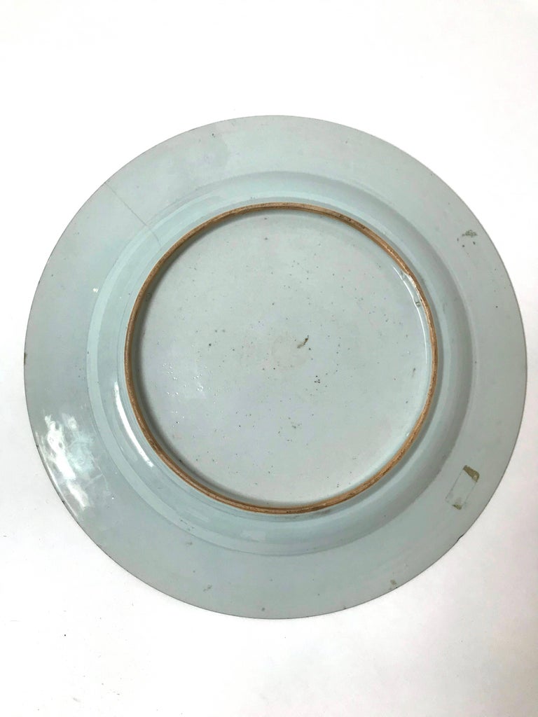 18th Century Large Chinese Export Charger For Sale at 1stDibs