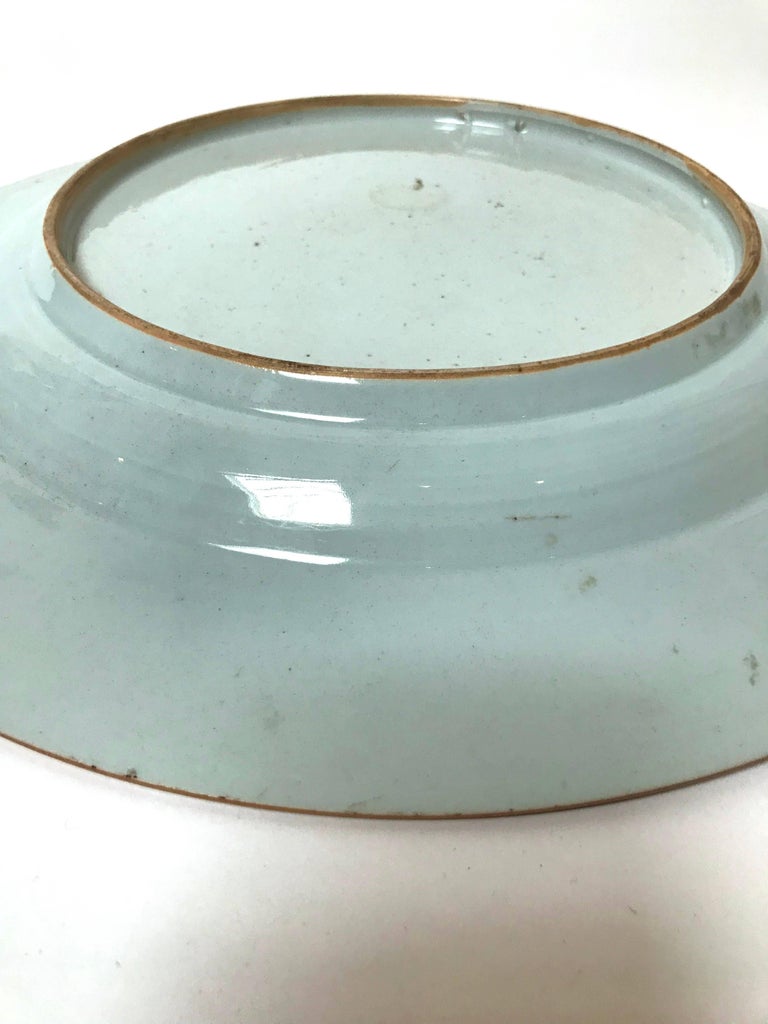 18th Century Large Chinese Export Charger For Sale at 1stDibs