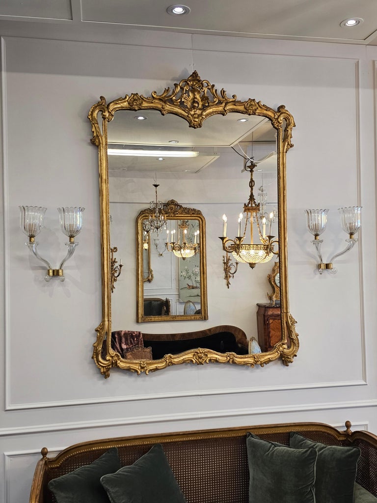 18th Century Late Régence / Early Louis XV Giltwood Mirror For Sale at ...
