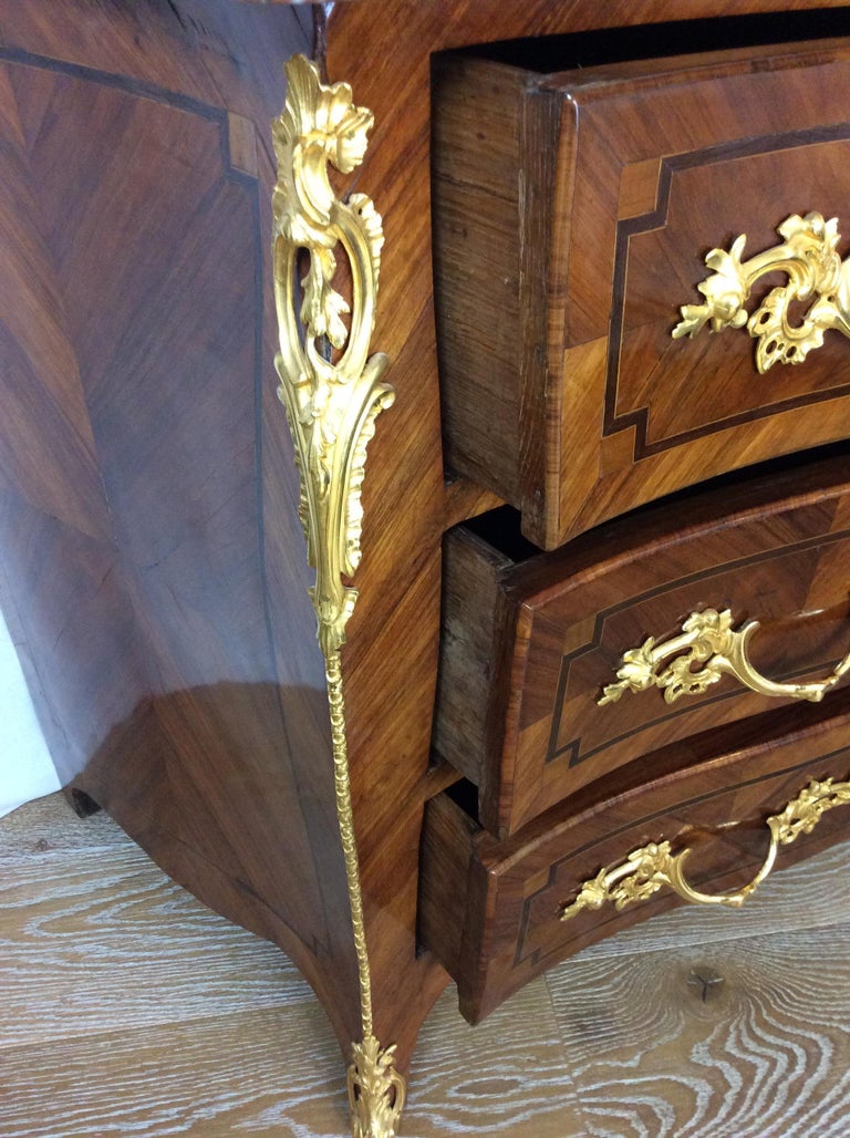 18th Century French Louis XV Kingwood Commode Chest of Drawers by ...